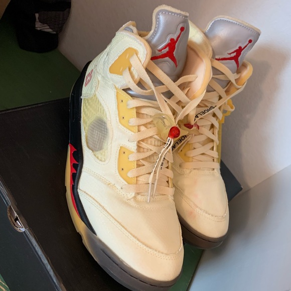 Jordan | Shoes | Offwhite Jordan 5 Sail Size3 | Poshmark
